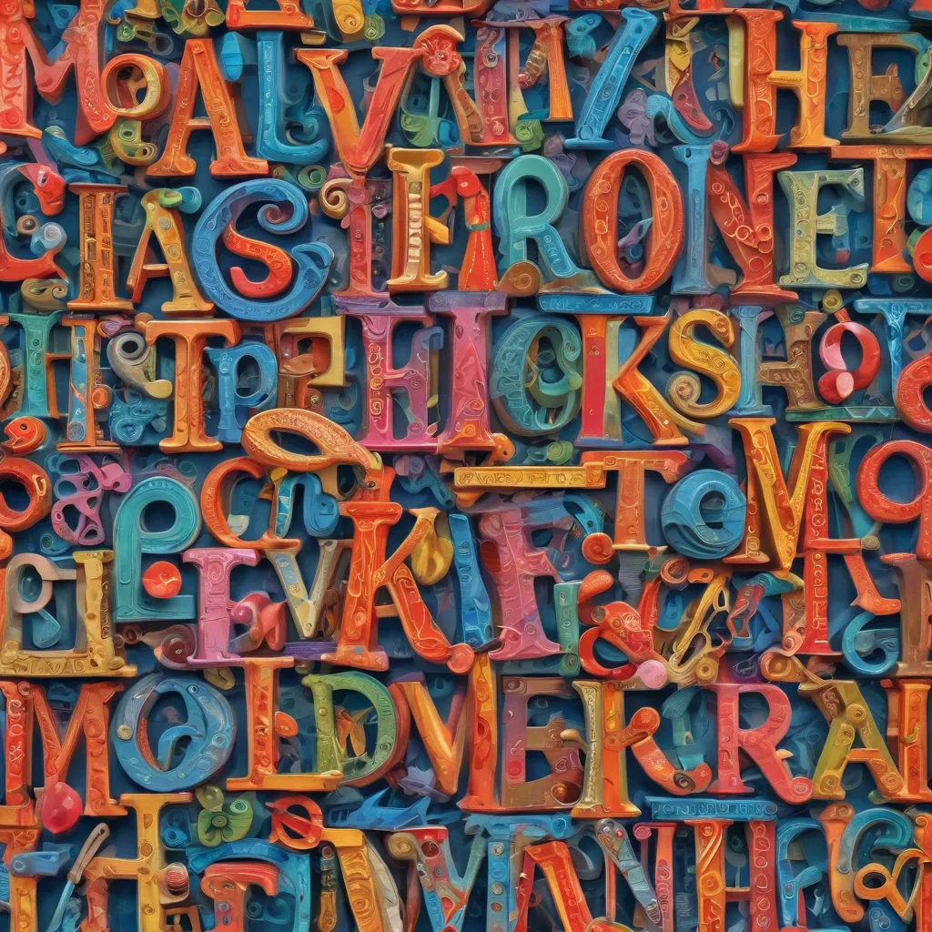 Unleashing Creativity: The Fascinating World of Oversized Craft Letters ...