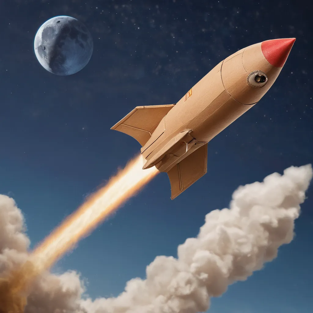 Embark on a Creative Journey with a Cardboard Tube Rocket Crafting ...