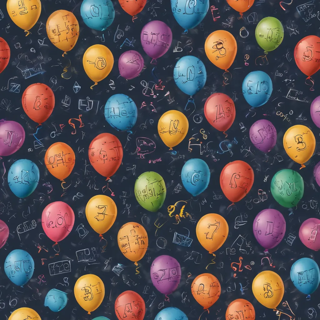 Creative Math Party Decorations for Kids