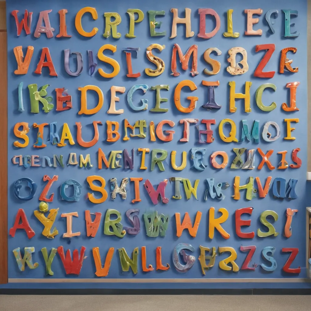 Unlocking the Power of Alphabet Wall Letters for Classroom Learning Success