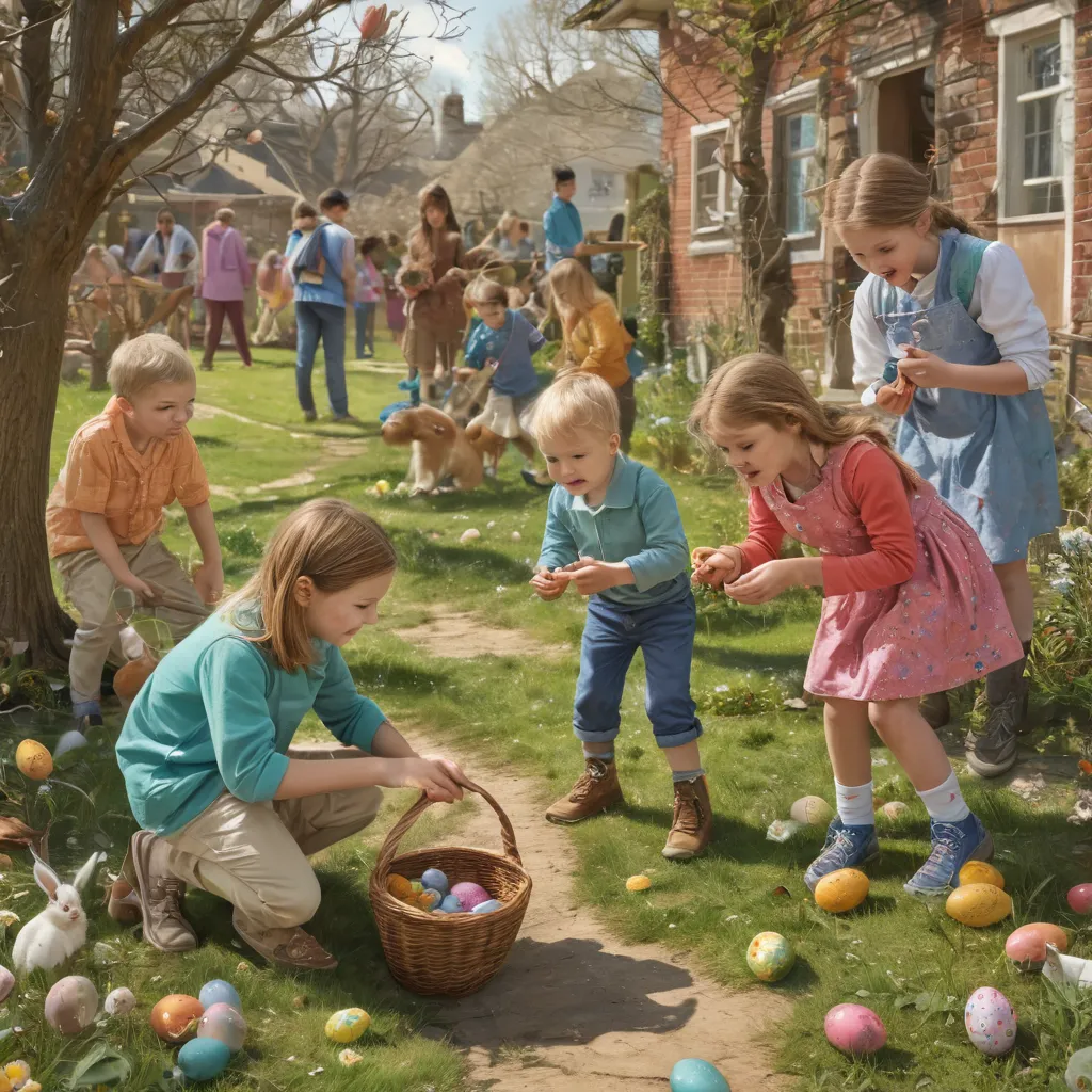 Dive Into an Array of Thrilling Easter Egg Hunt Games for Kids