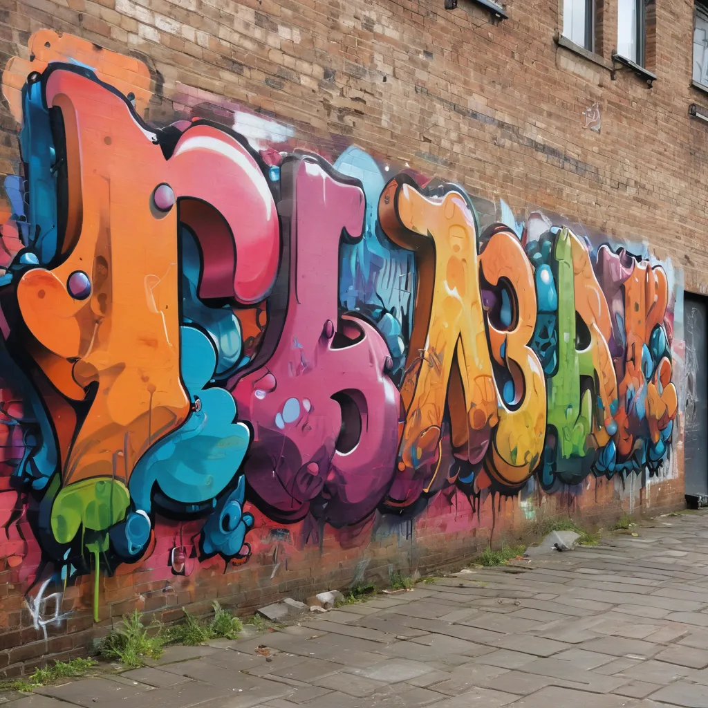 Exploring Graffiti Bubble Letters: Art and Expression