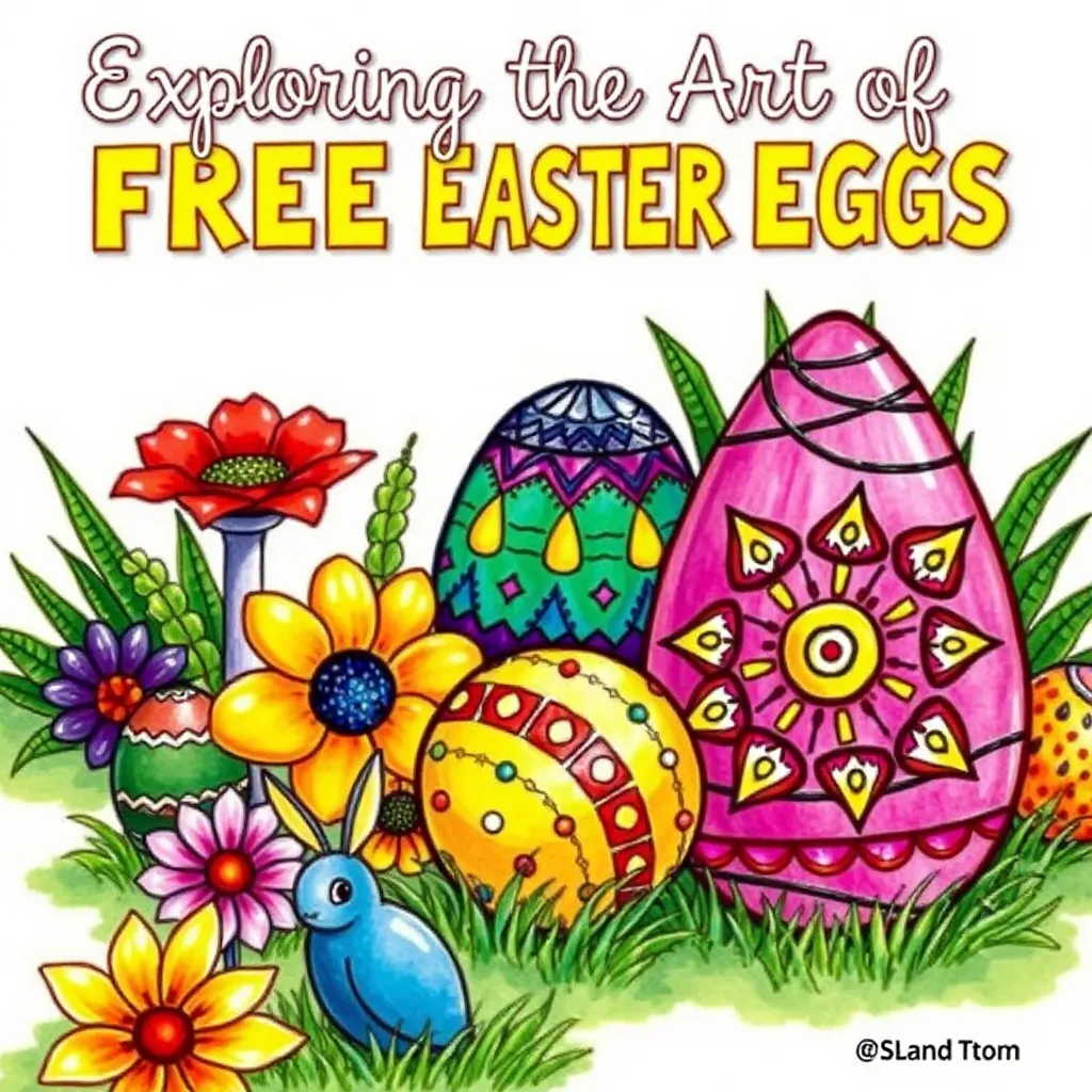 Creative Techniques for Coloring Easter Eggs