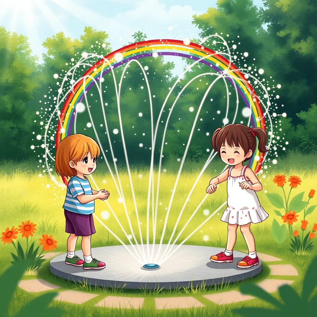 Engaging Children with Rainbow Sprinkler Activities