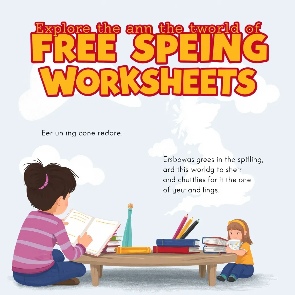 Enhancing Literacy with Free Spelling Worksheets