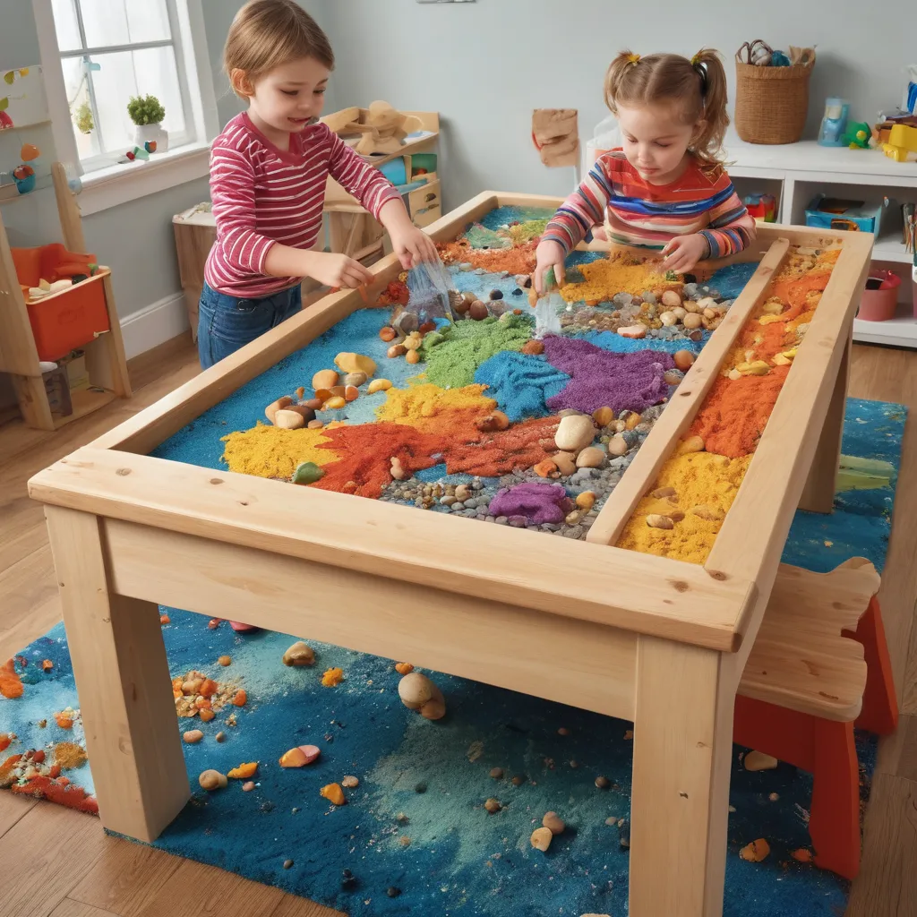 Enhancing Child Development with Indoor Sensory Tables