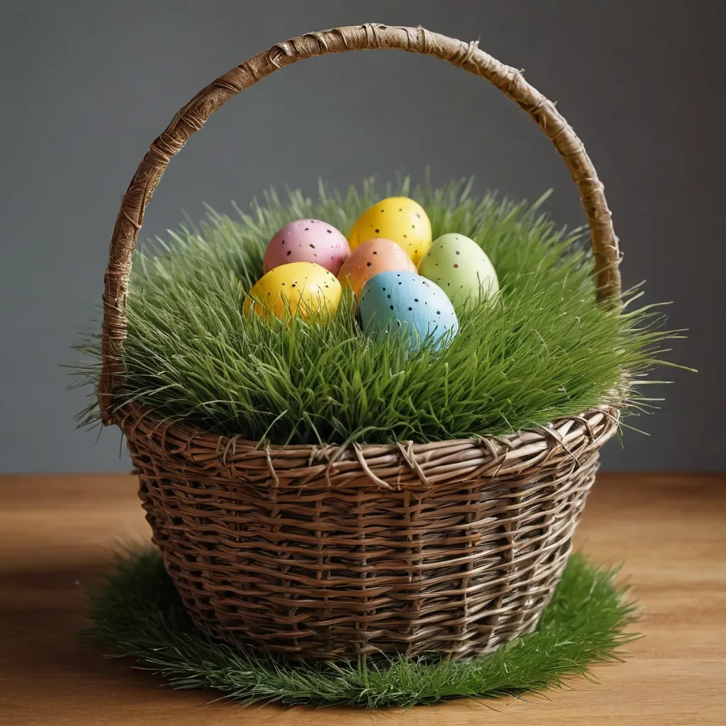 Innovative Fake Grass Easter Basket Ideas for Kids - A Whimsical Twist