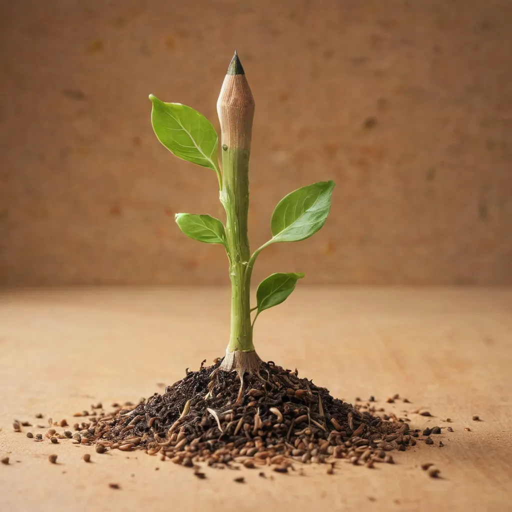Innovative Sustainability: The Sprout Pencil with a Seed Unveiled