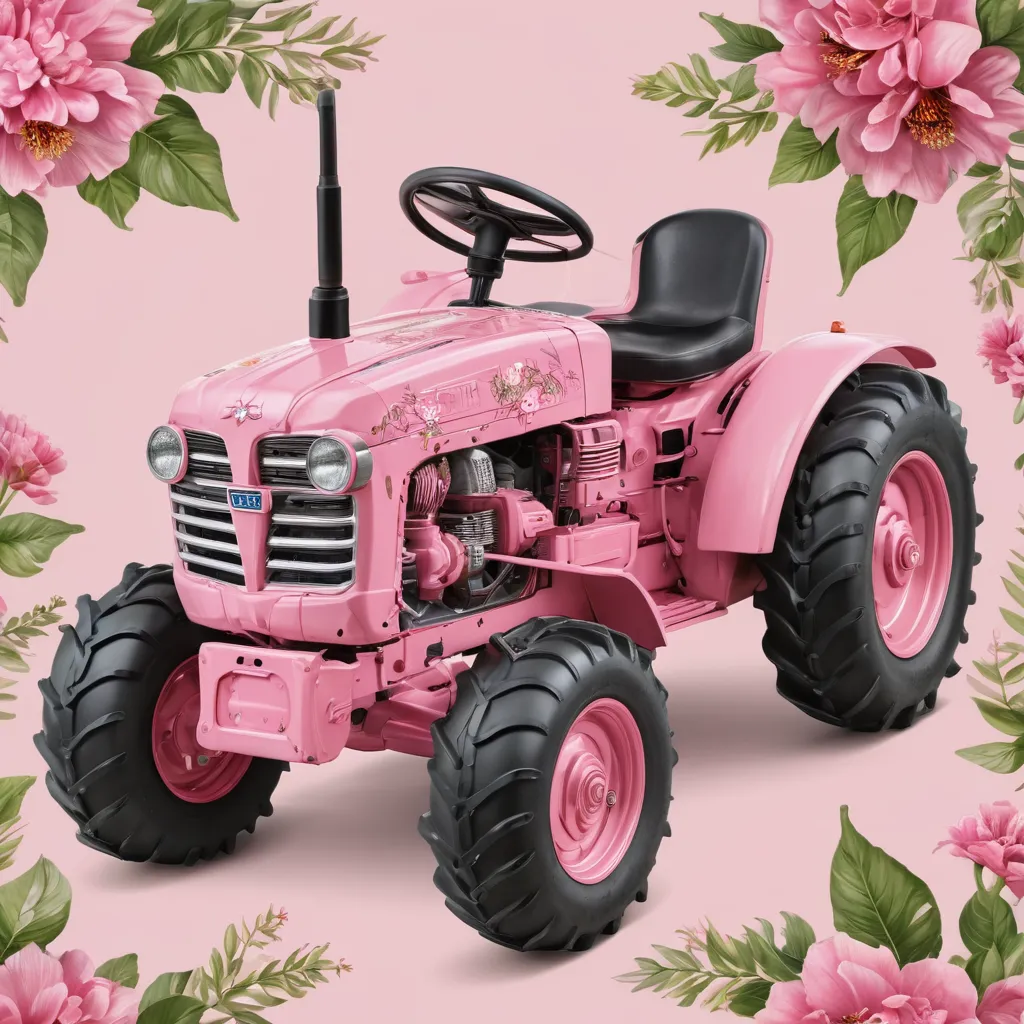 Peek Into the Enchanting World of Pink Tractor Power Wheels for Kids at ...