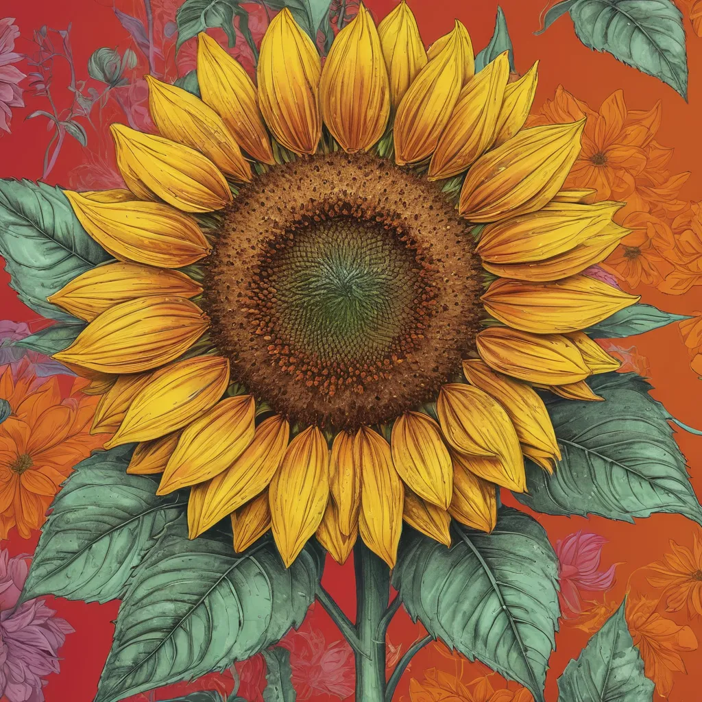 Creative Sunflower Coloring Pages for Kids